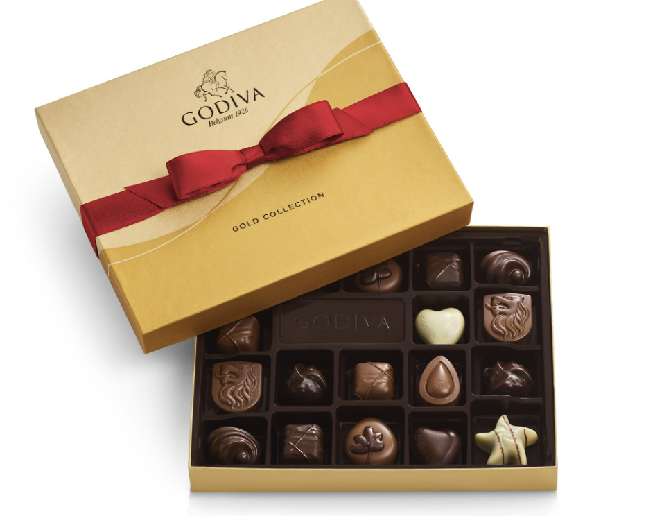 【折后$21.6】Godiva 歌帝梵 限量版巧克力礼盒 18颗装！ | 剁手