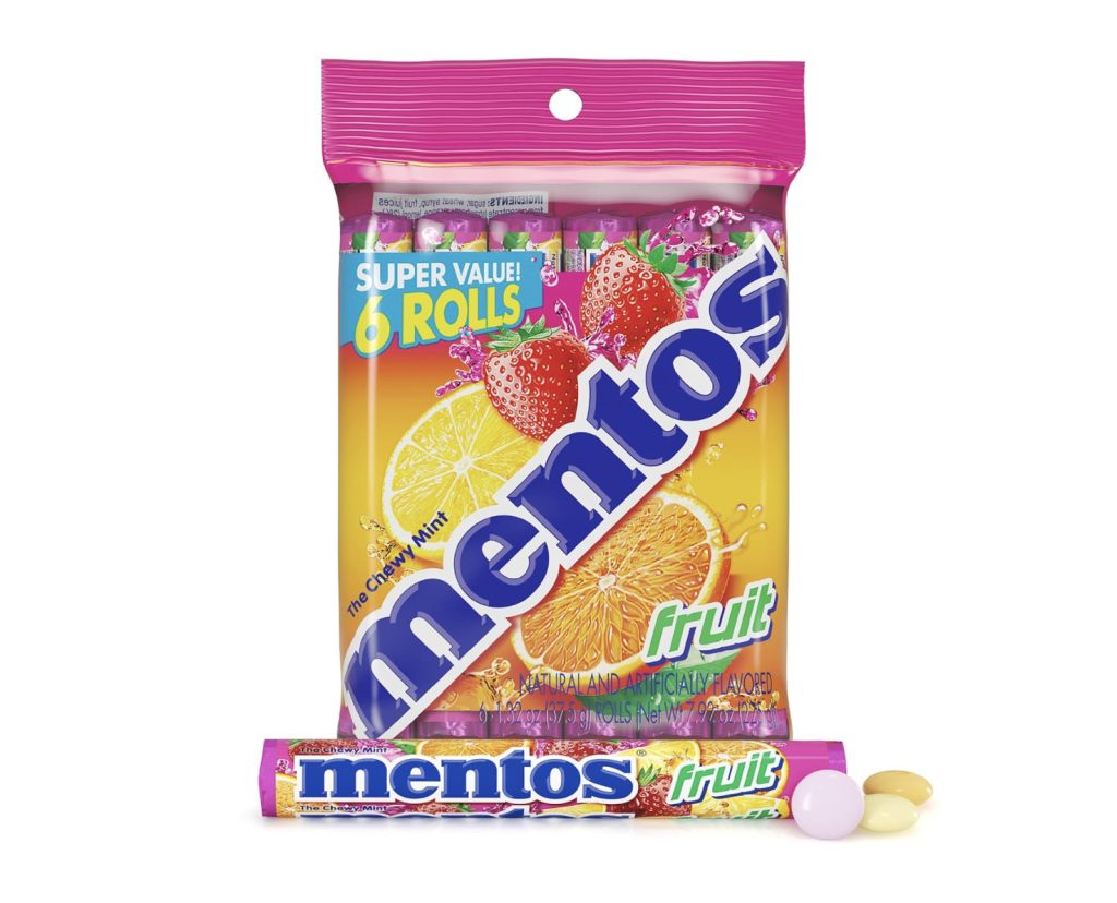【折后$3.45 Prime包邮】Mentos水果味咀嚼糖！ | 剁手